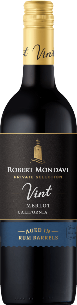 Køb Vint Private Selection Merlot Rum Barrel Aged - Robert Mondavi ...